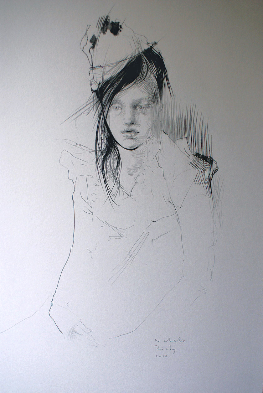 How To Draw A Human Face How To Draw A Portrait Of A Girl With A 